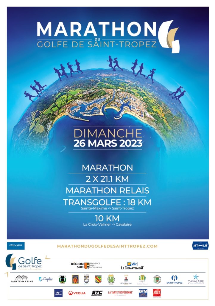 Marathon International du Golfe de Saint-Tropez 2023 : Le grand départ approche ! - Site ...